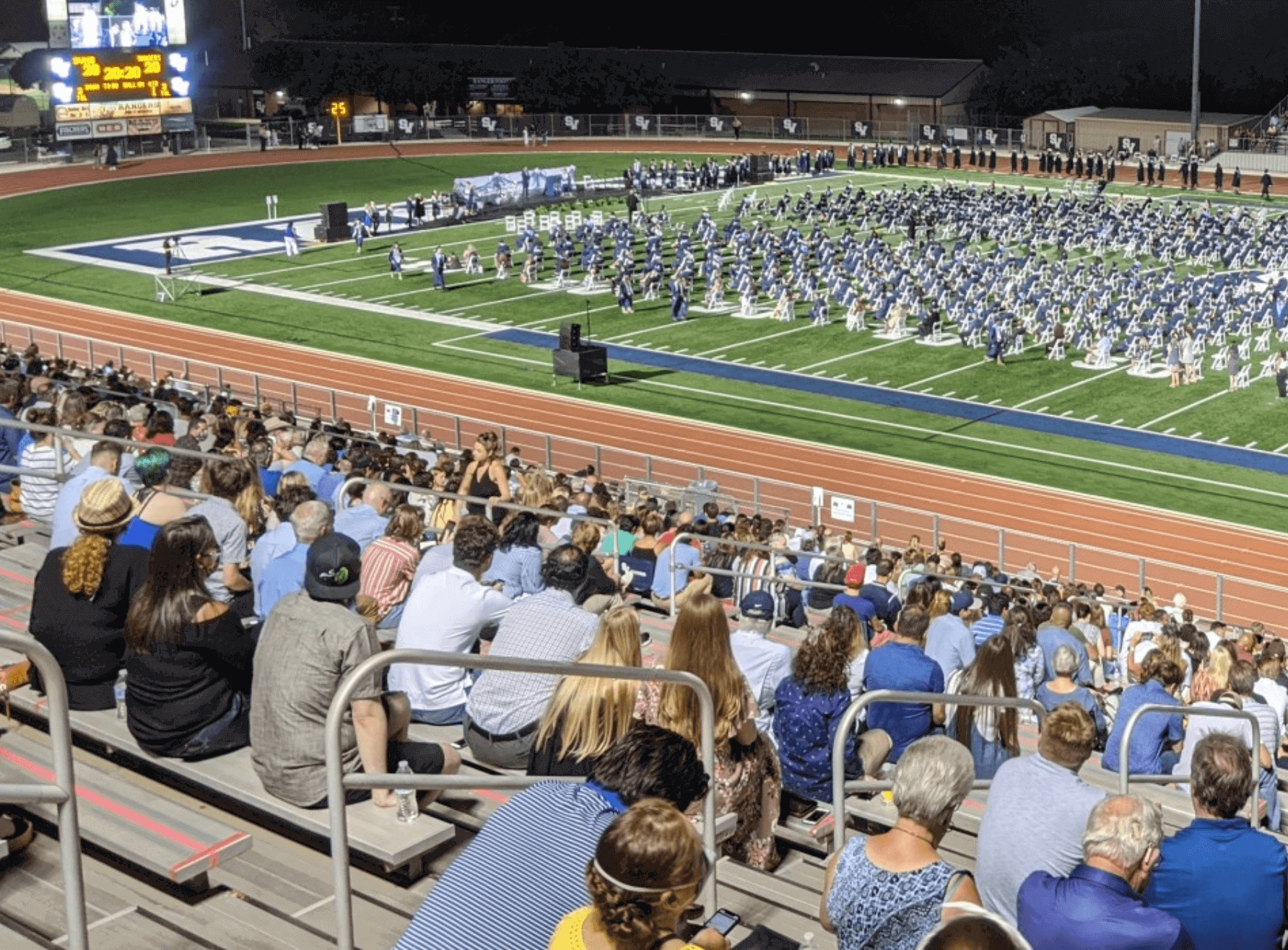 Commencement and Graduation Risers - Texas Choral Riser Rental