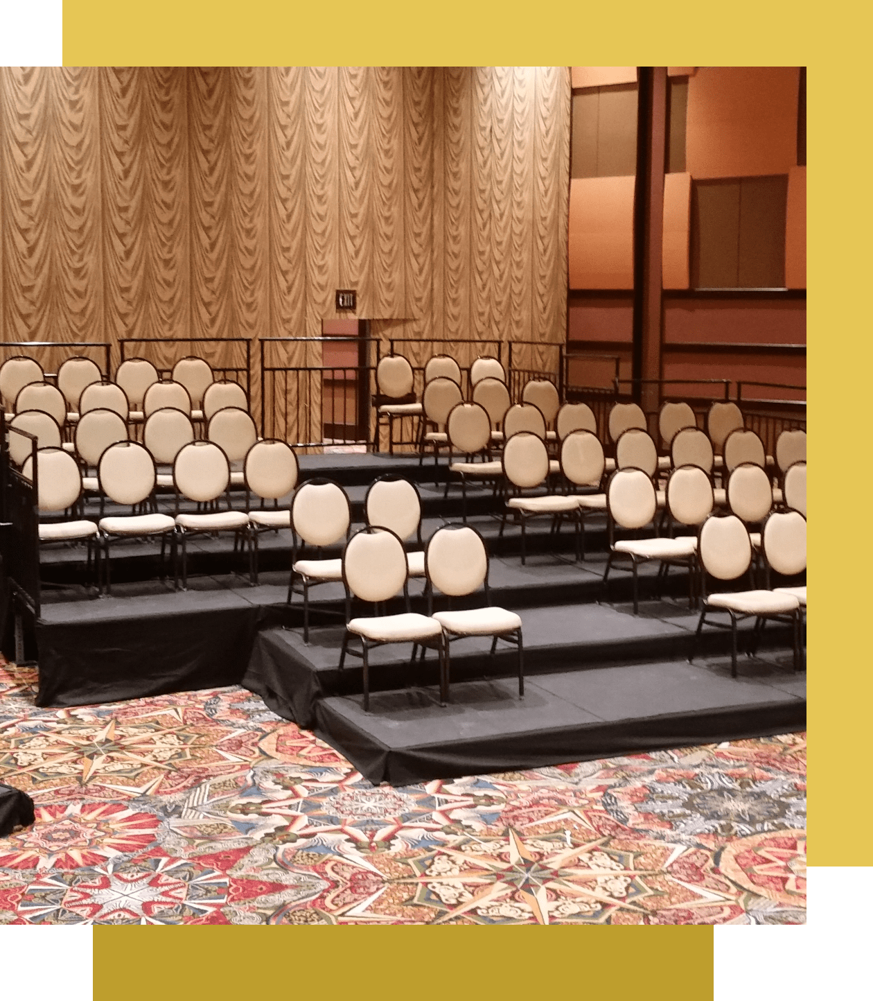 Texas Choral Riser Rental - Providing Choral Risers, Audience Risers ...
